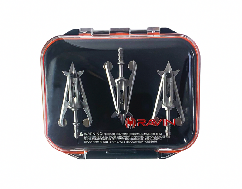 RAVIN BROADHEAD CASE - HOLDS 6 BROADHEADS – Wind River Outdoor